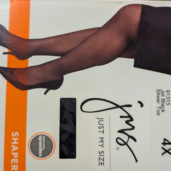 Just My Size | Accessories | Just My Size Black Shaper Pantyhose With ...